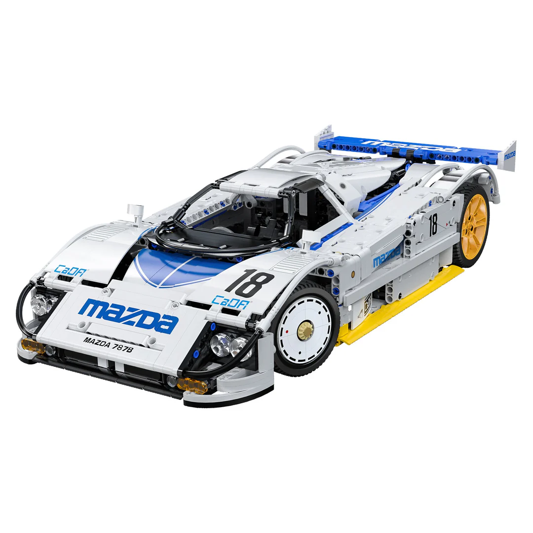 CaDA C63007W 1:10 Mazda 787B Racing Car Model - Bibricks - Bricks Toys ...